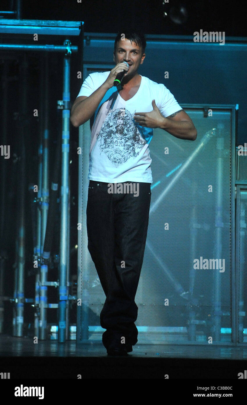 Peter Andre Here Come The Boys press night held at the indigO2 London ...