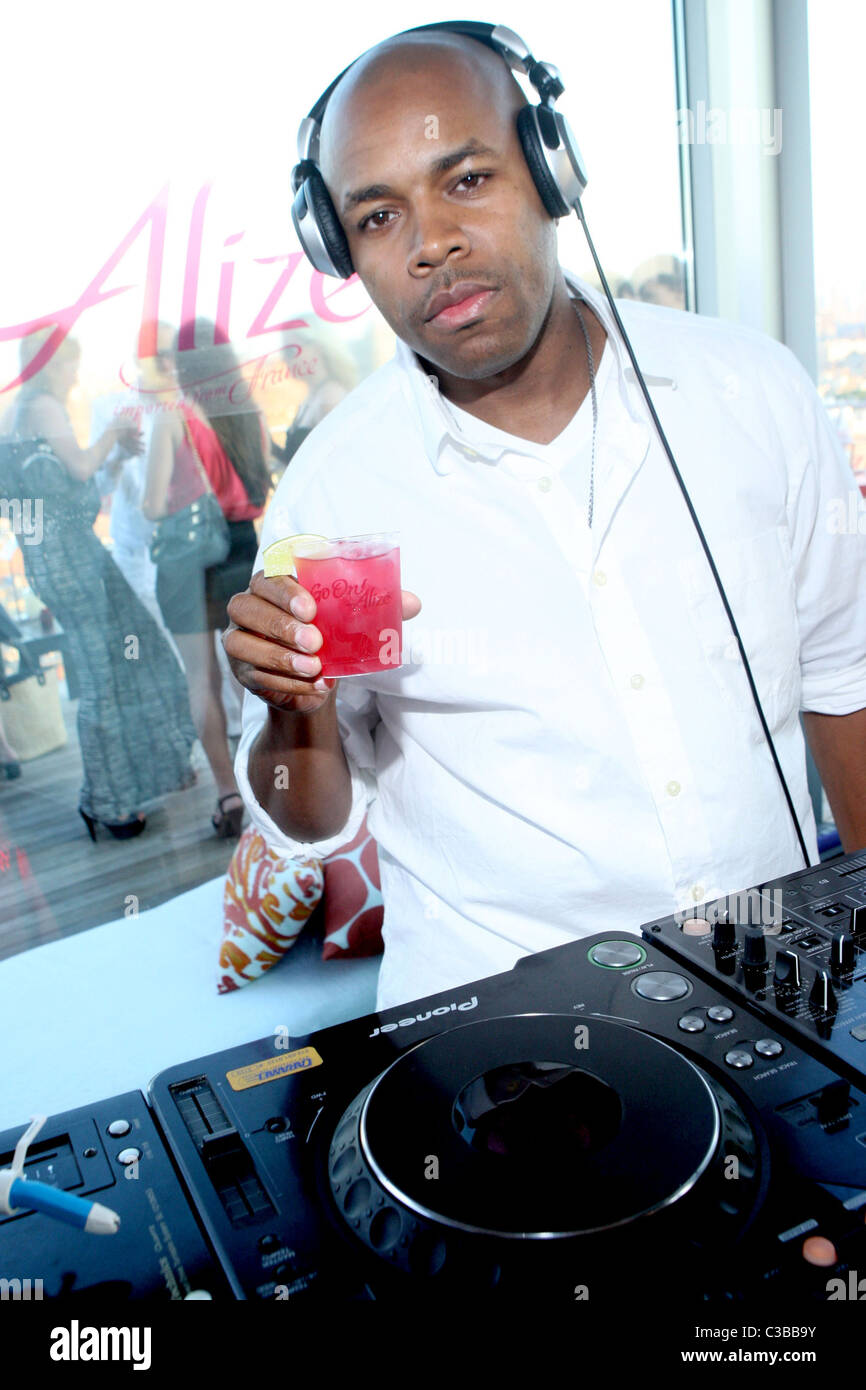 DJ D-Nice Launch Party for The Alize Online Reality Series 'Concrete & Cashmere' held at The ...