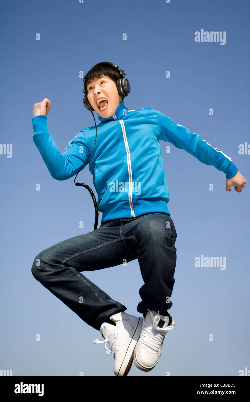 Jumping for Joy Stock Photo - Alamy