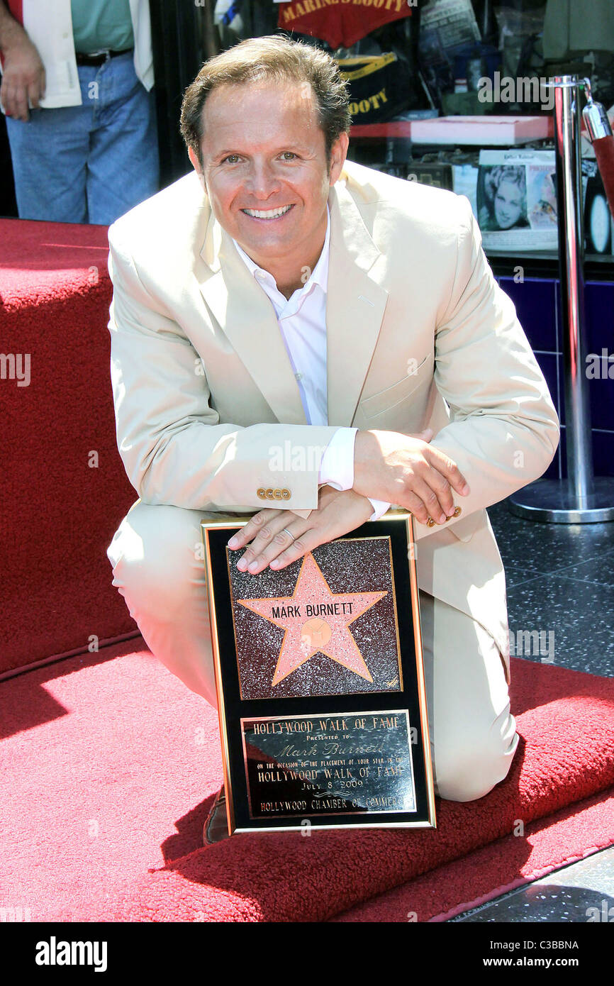 Hollywood television producer Mark Burnett honored with the 2387th star ...