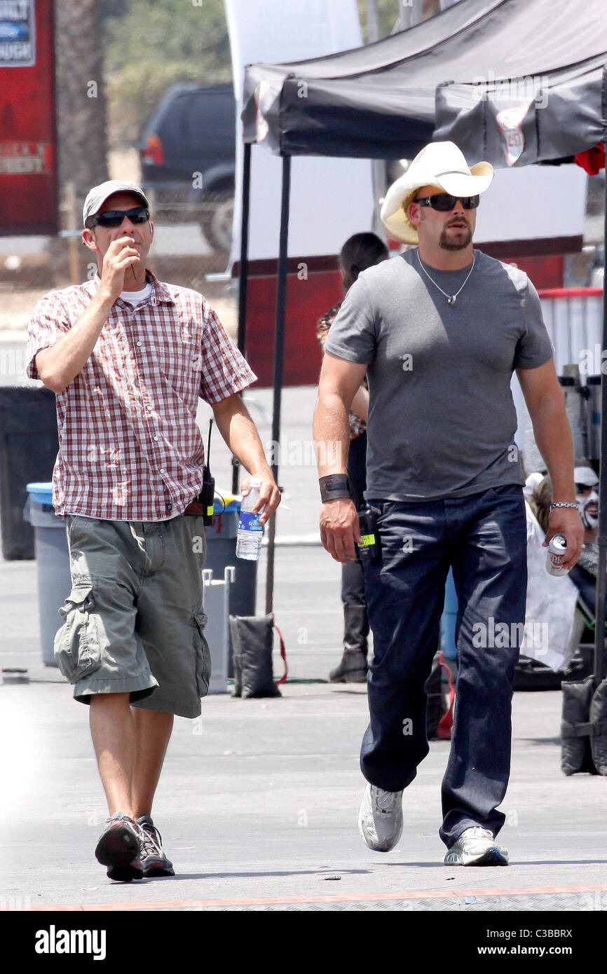 Guest and Toby Keith country music singer-songwriter Toby Keith on the ...