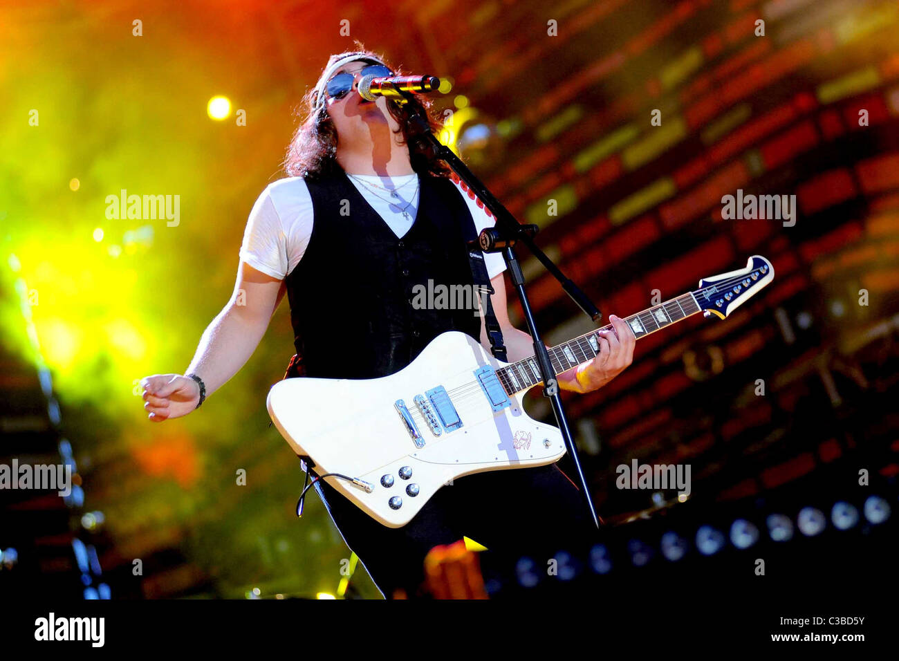 Mason Musso from Metro Station Isle of MTV held in Il-Fosos Square ...