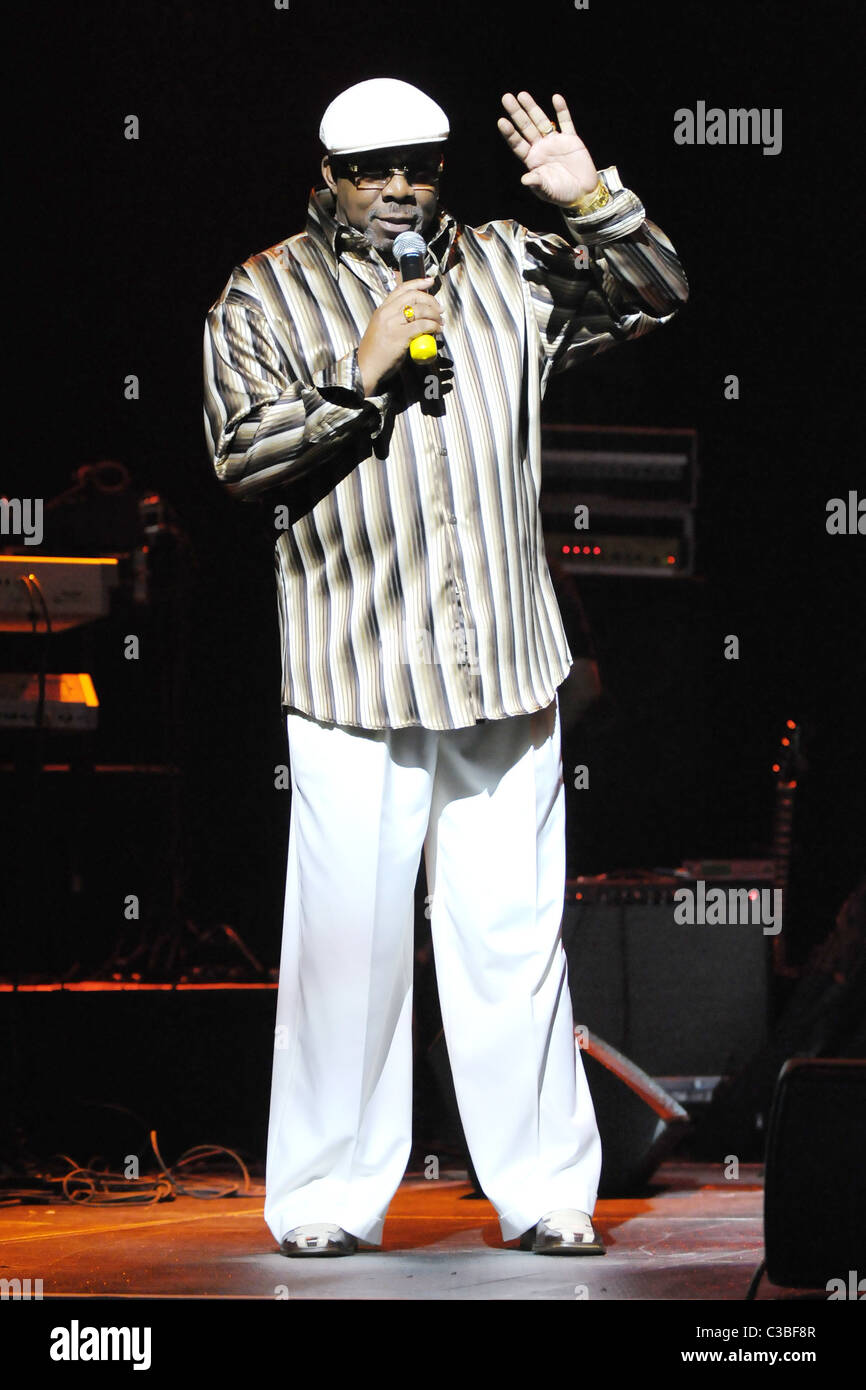 Jerry Rushin The Manhattans performing at James L. Knight Center as ...