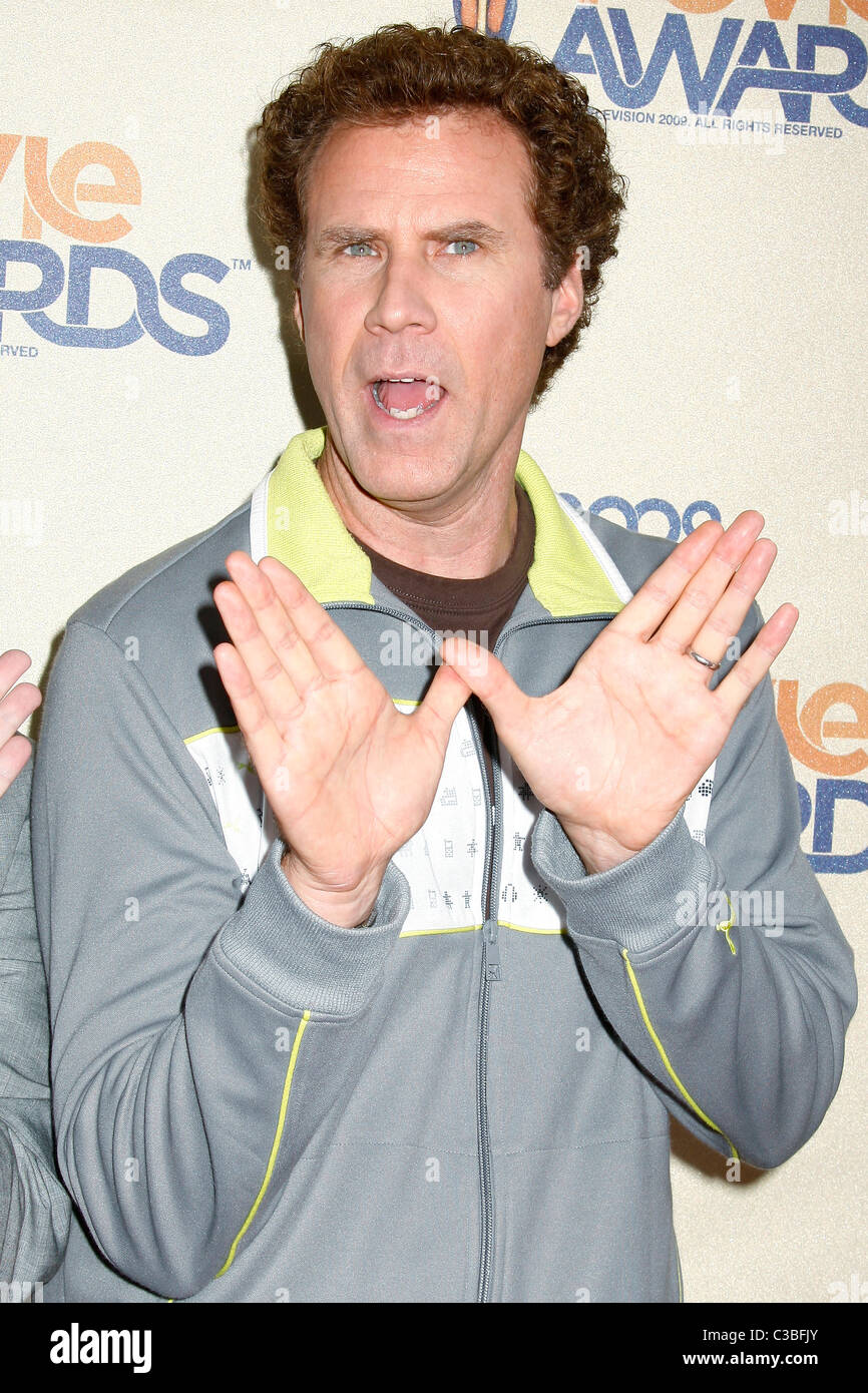 Will Ferrell 2009 MTV Movie Awards held at the Gibson Amphitheatre ...