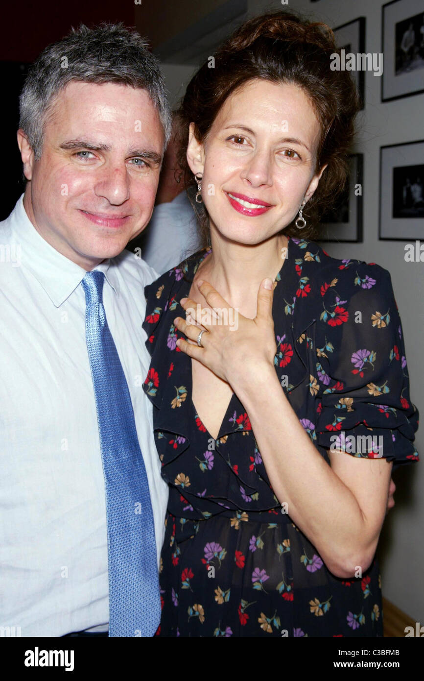 Neil Pepe and Jessica Hecht Opening night after party for the play ...