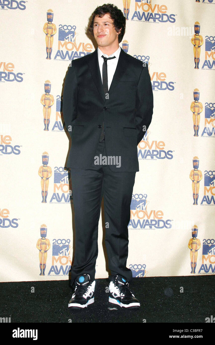 Andy samberg mtv movie awards hi-res stock photography and images - Alamy