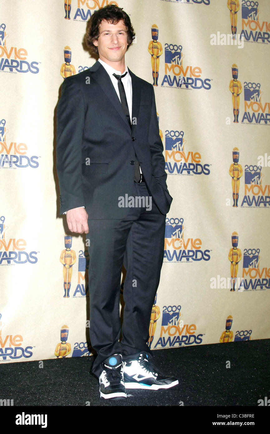 Andy samberg mtv movie awards hi-res stock photography and images - Alamy