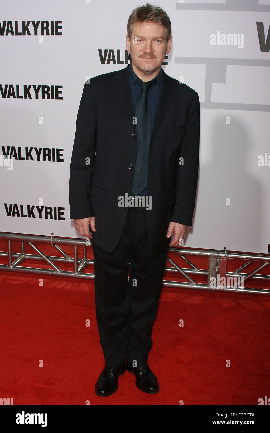Kenneth Branagh New York Premiere of 'Valkyrie' at Fredrick P. Rose ...