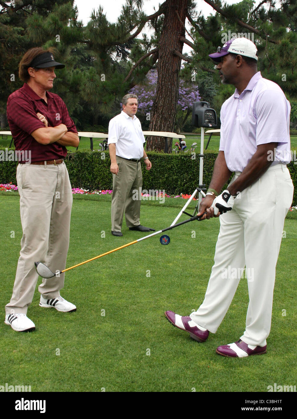 Bruce Jenner, Dennis Haysbert 10th Annual Oscar de la Hoya Celebrity ...