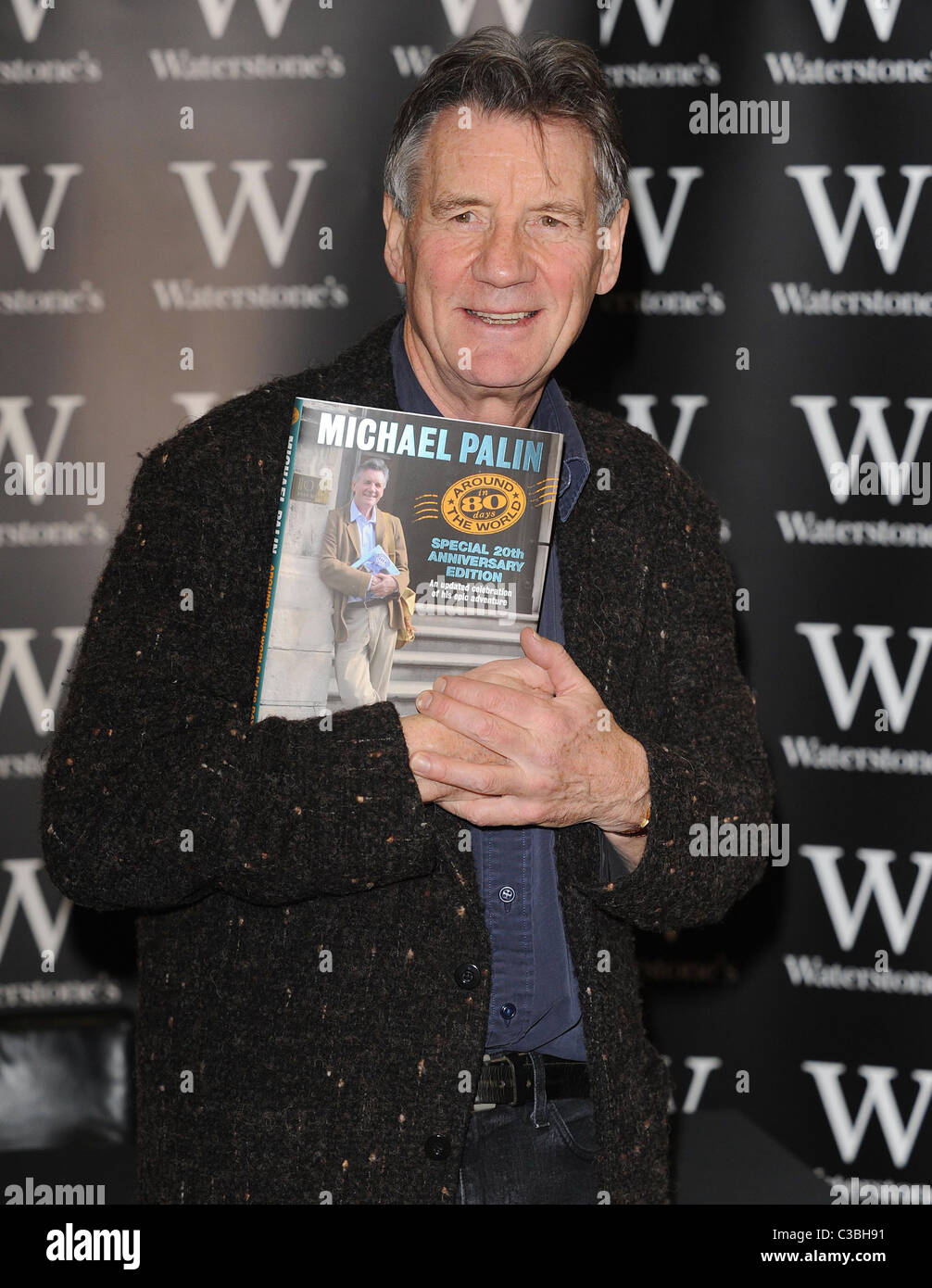 Michael Palin signs copies of his book 'Around The World In 80 Days ...