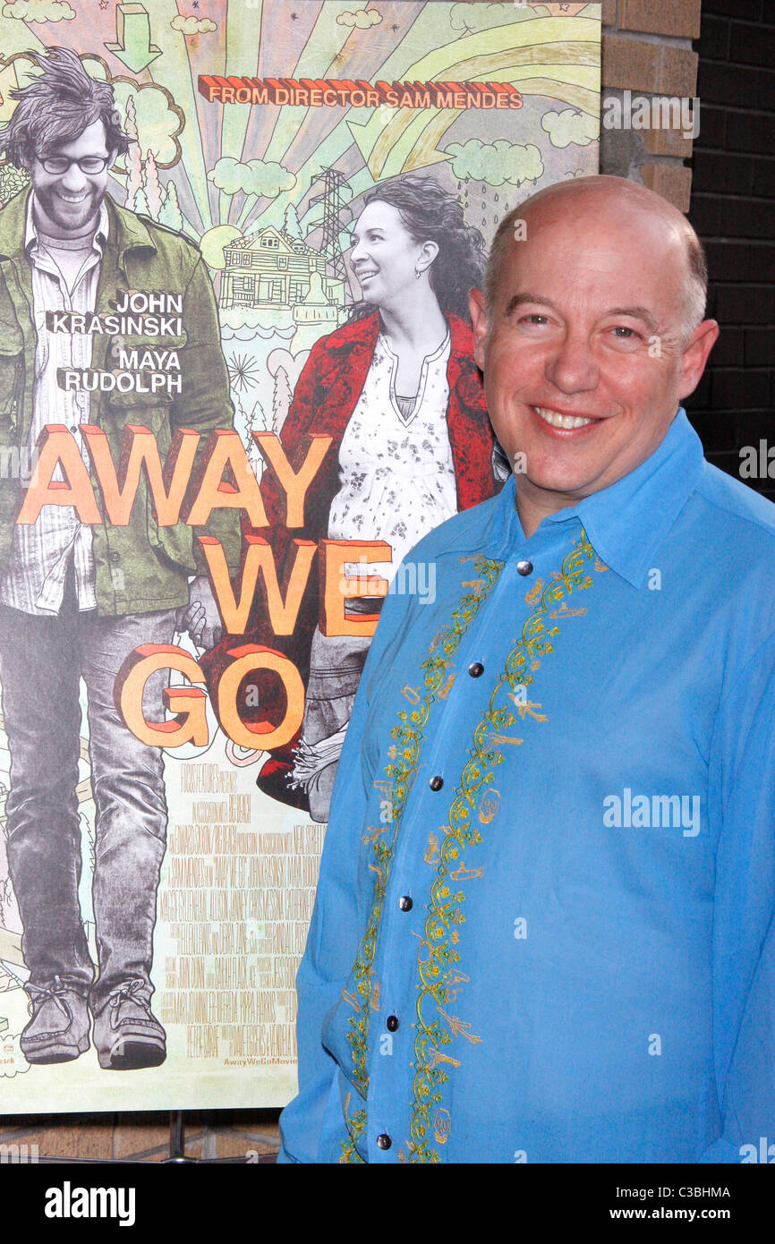 Ed Saxon New York premiere of 'Away We Go' at Sunshine theatre New York ...