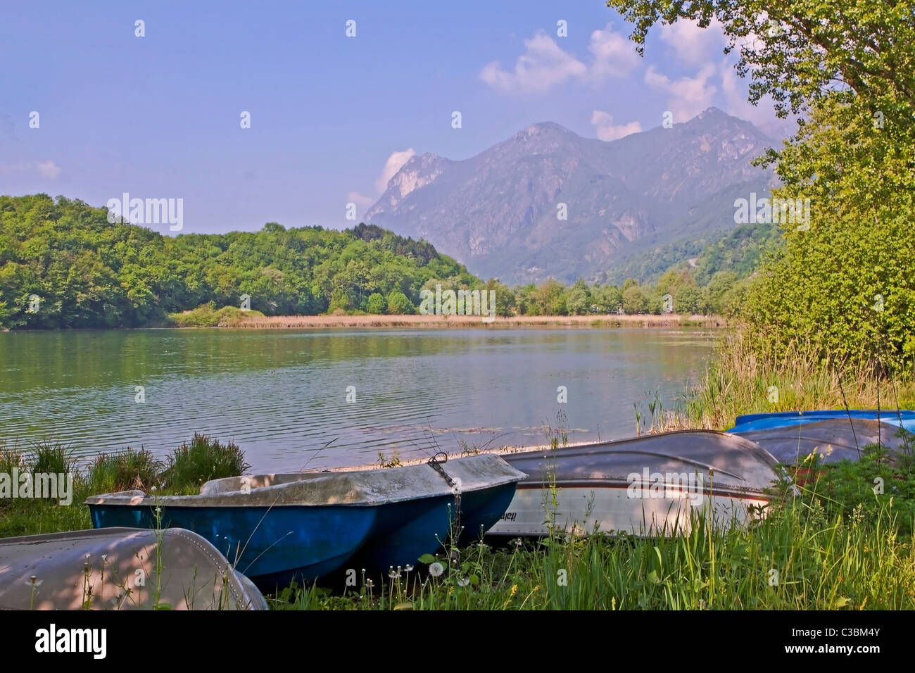 Lago di Piano - Lombardei - Italien Stock Photo - Alamy