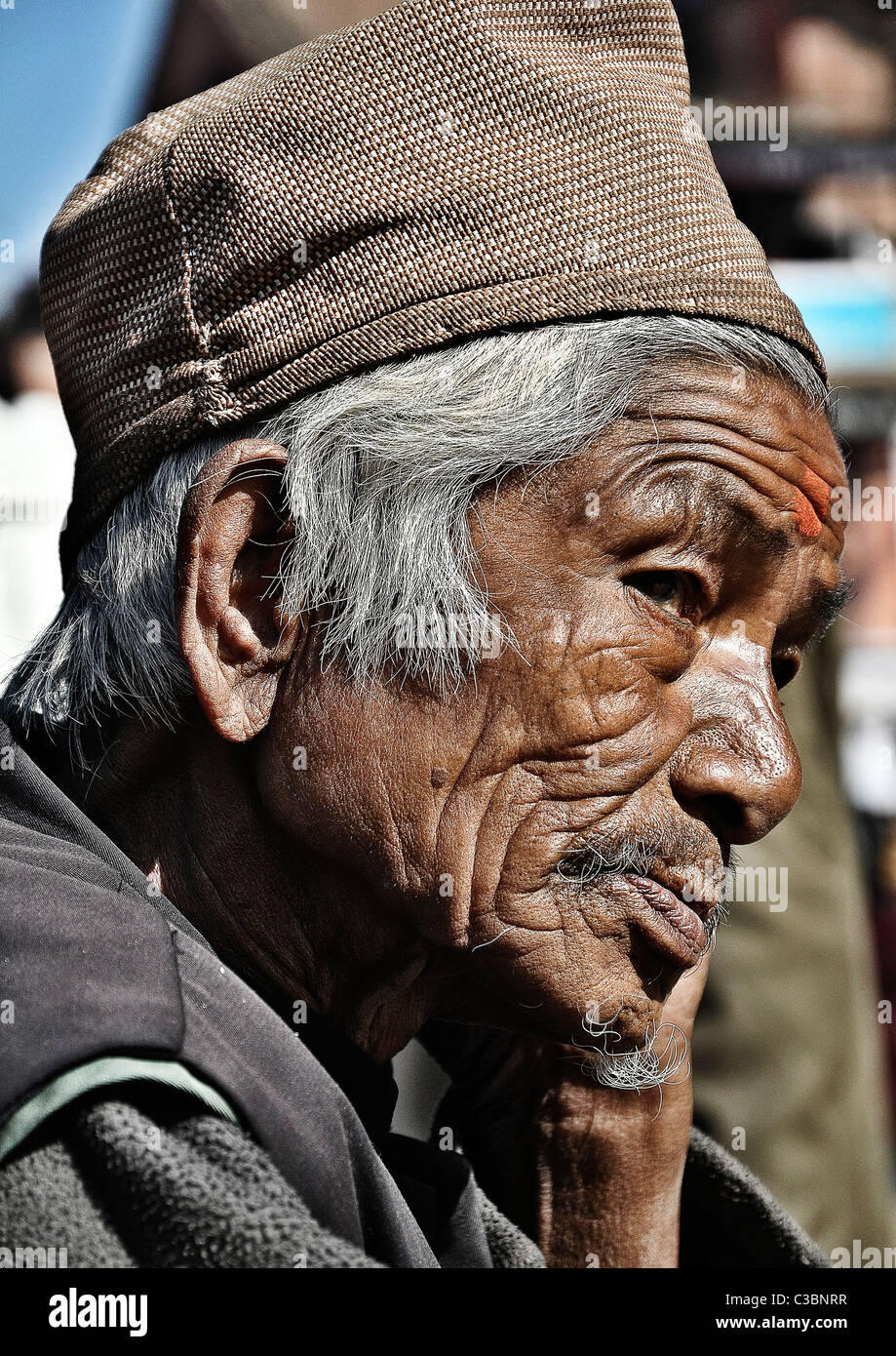 Faces Of Nepal High Resolution Stock Photography and Images - Alamy