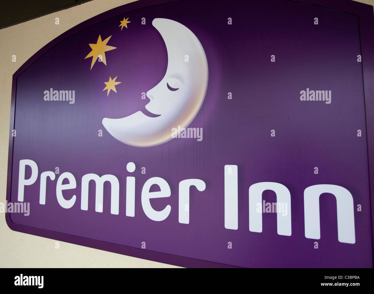 Illustrative image of a Premier Inn Hotel, Cambridge Stock Photo - Alamy