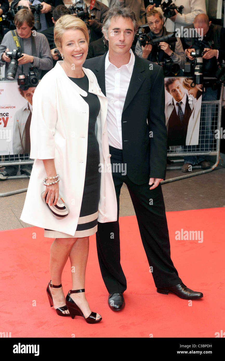 Emma Thompson and Greg Wise 'Last Chance Harvey' UK premiere held at ...