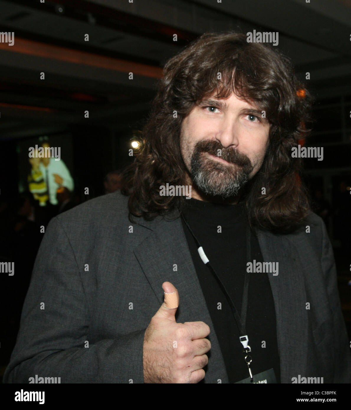 WWE wrestler Mic Foley 2009 Muscular Dystrophy Association's Muscle ...