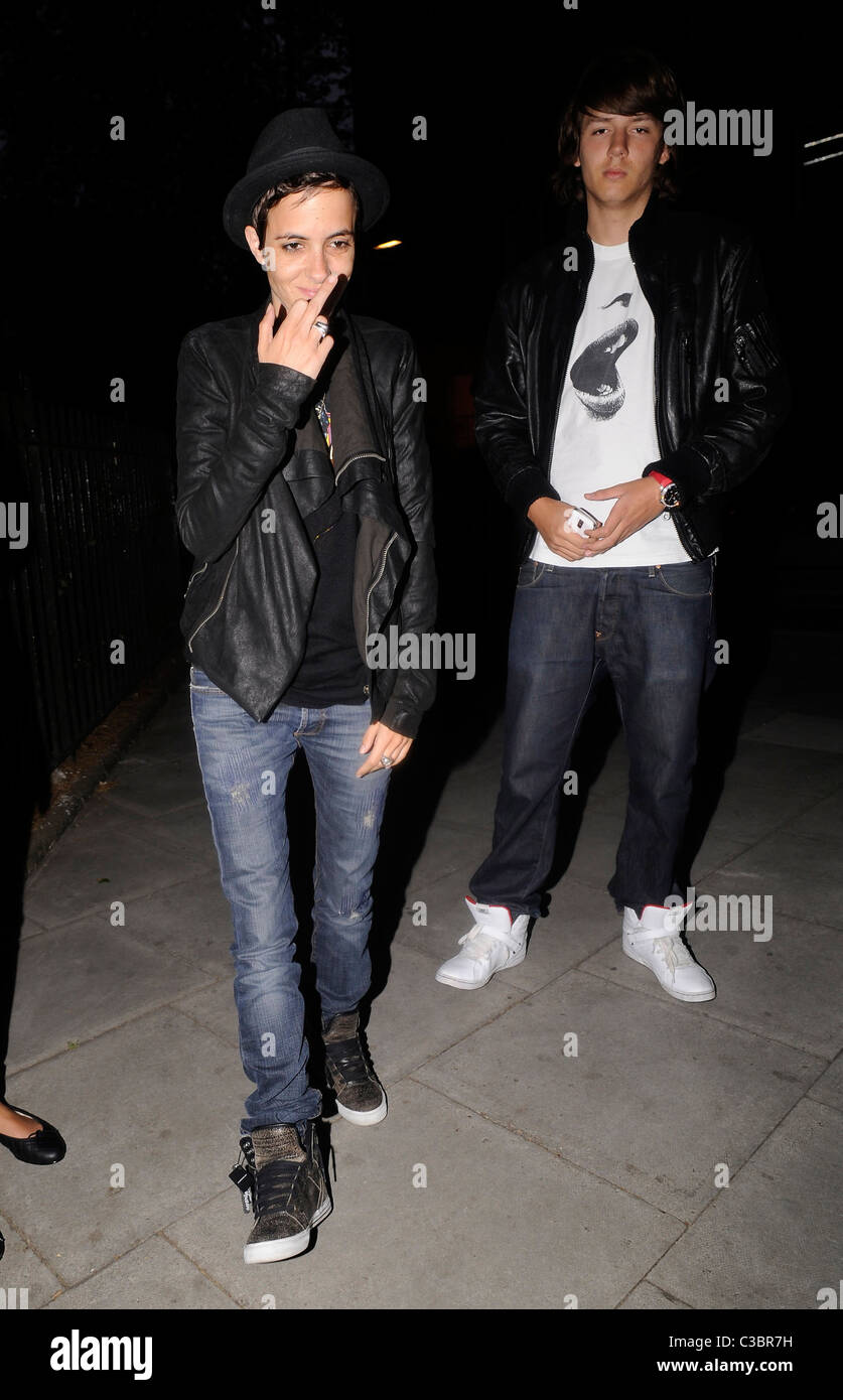Samantha Ronson arriving at the Bloomsbury Ballroom to support her ...