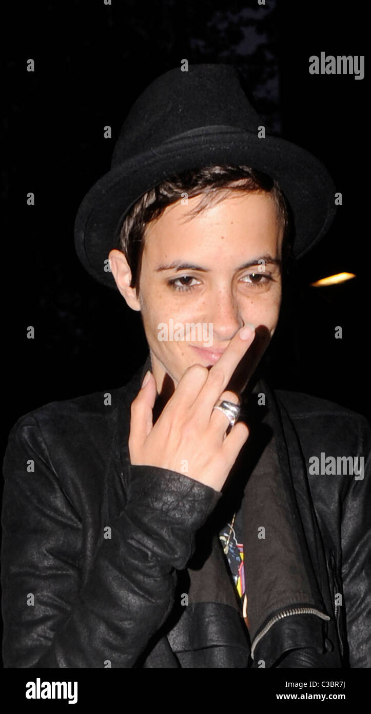 Samantha Ronson arriving at the Bloomsbury Ballroom to support her ...