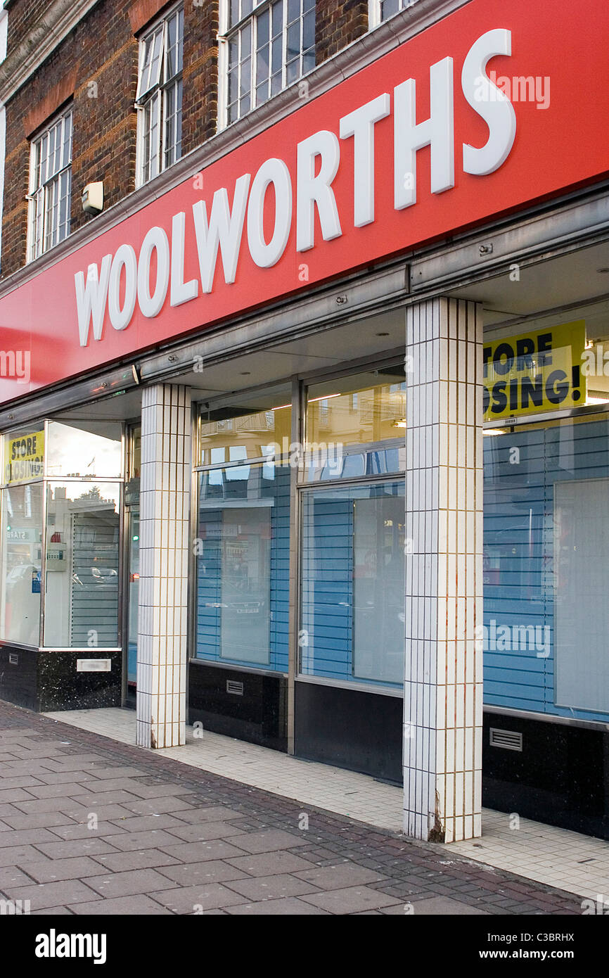 Woolworths Closed Shop High Resolution Stock Photography and Images - Alamy