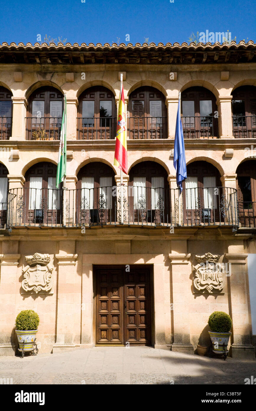 Front & door / doors: Ayuntamiento / Ronda Town Hall / City Hall; in ...