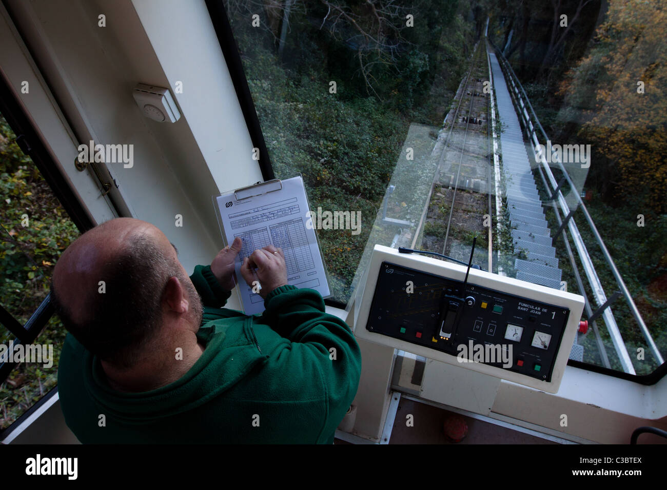 Spain funicular hi-res stock photography and images - Alamy