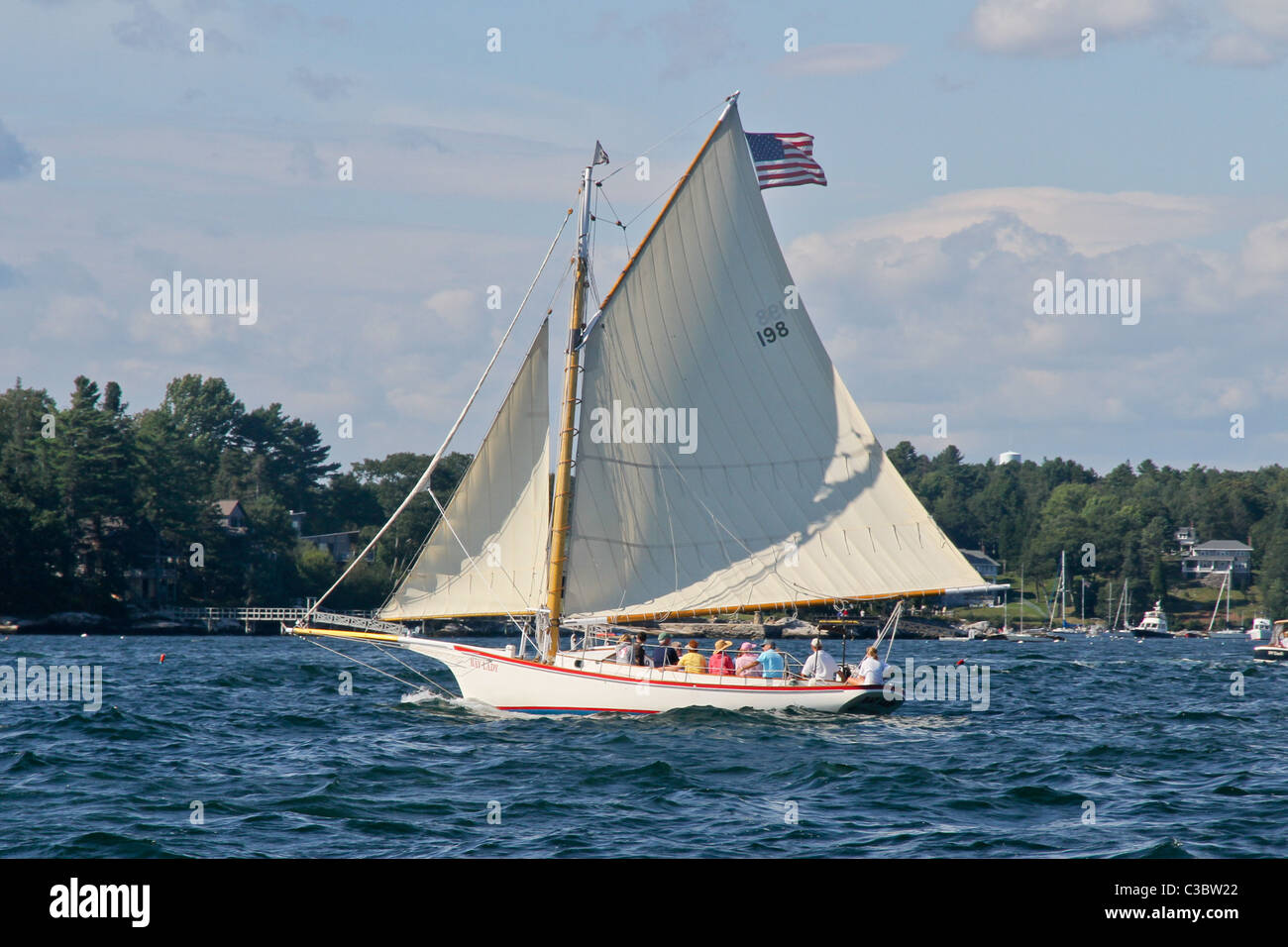 The Friendship Sloop "Bay Lady Stock Photo - Alamy