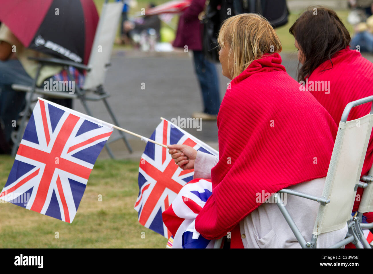 General public joining in the Royal Wedding Celebrations at ...
