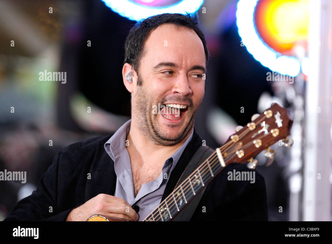 Dave Matthews Band performing live on the Today Show's Concert Series ...