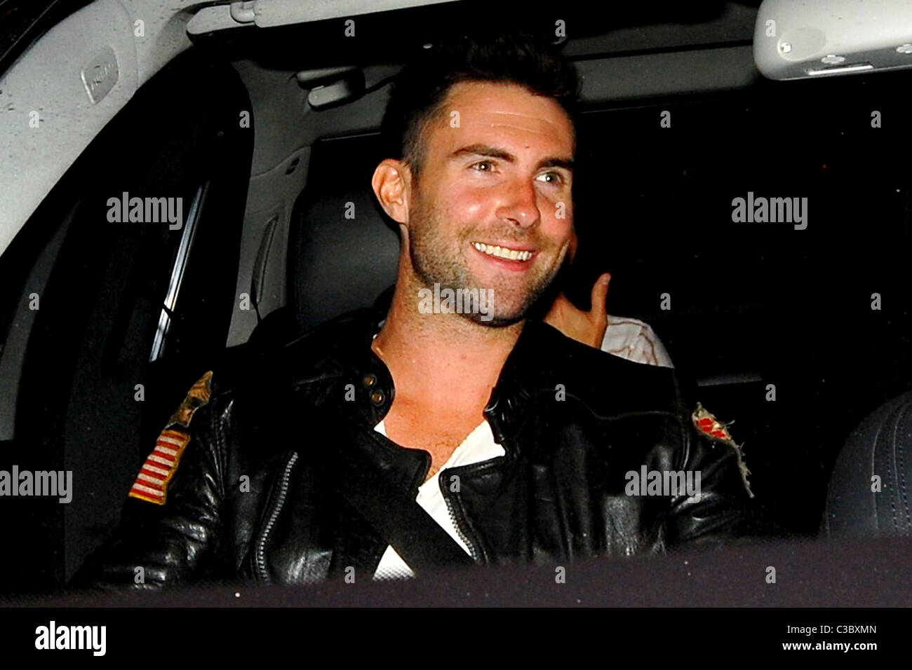 Adam Levine Smiling