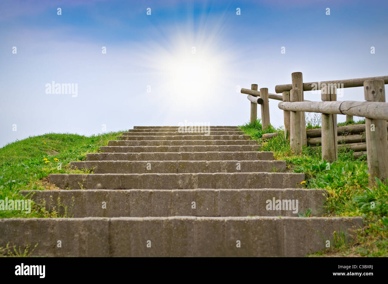 Stairway to the sun hi-res stock photography and images - Alamy