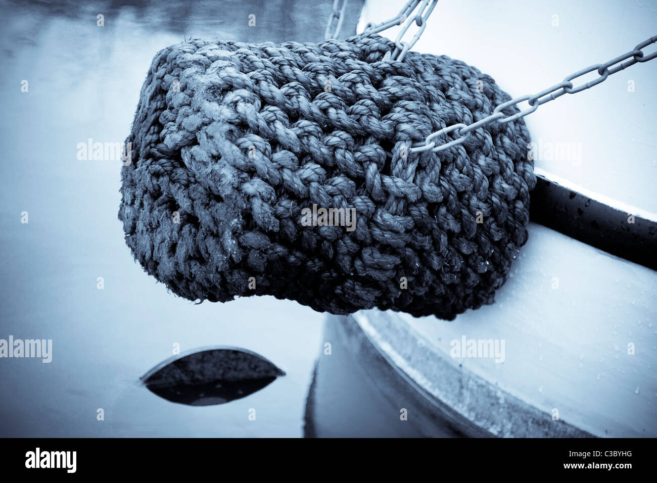 Narrowboat fender hi-res stock photography and images - Alamy