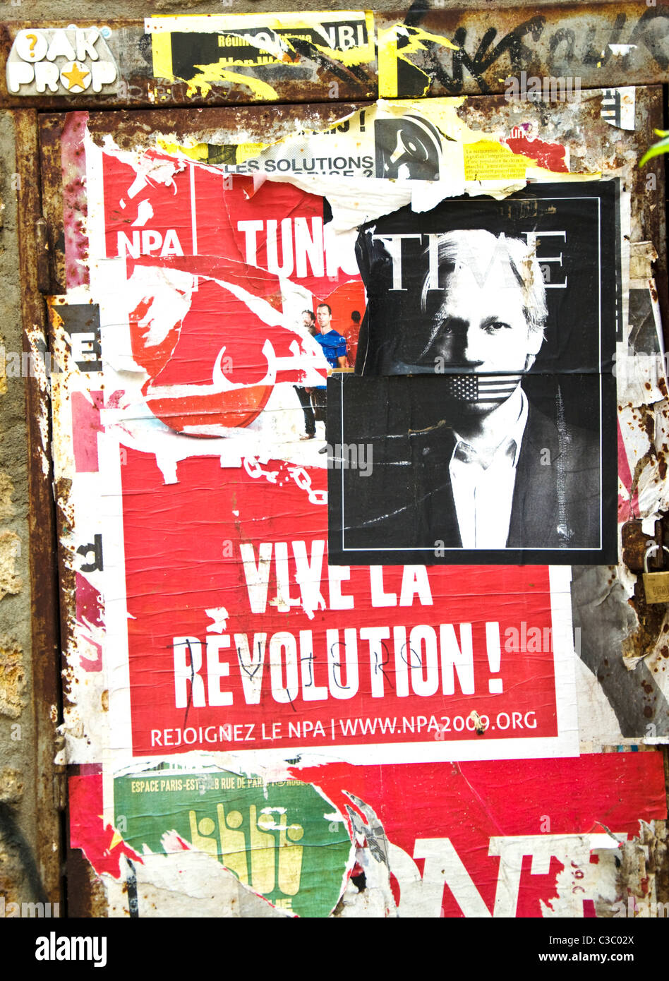 Left wing political posters hi-res stock photography and images - Alamy