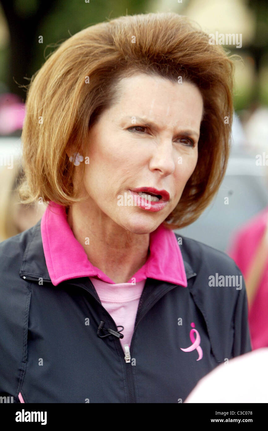 Nancy Brinker Susan G. Komen Global Race for the Cure at the National ...