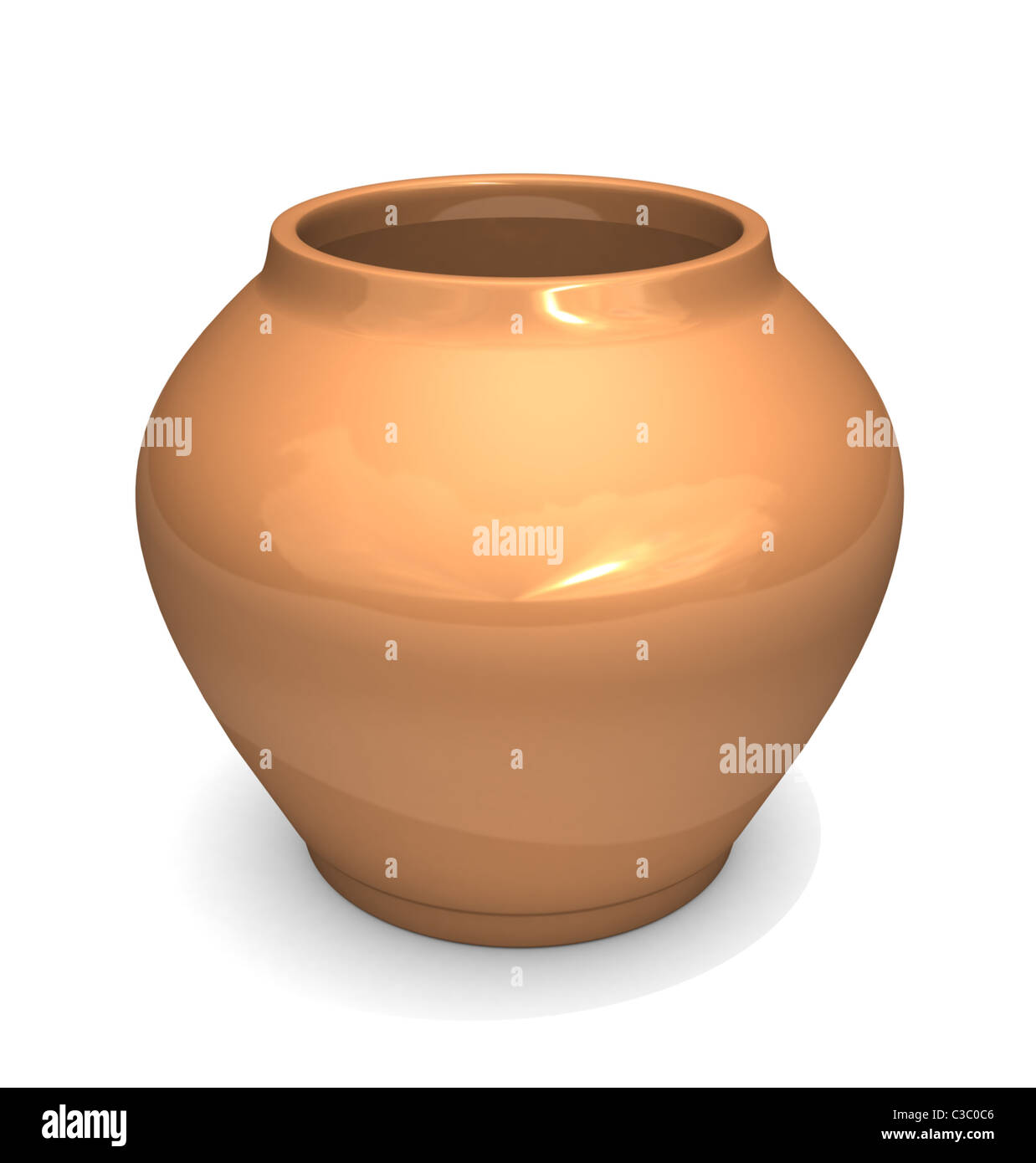 Glazed ceramic pottery Cut Out Stock Images & Pictures - Alamy