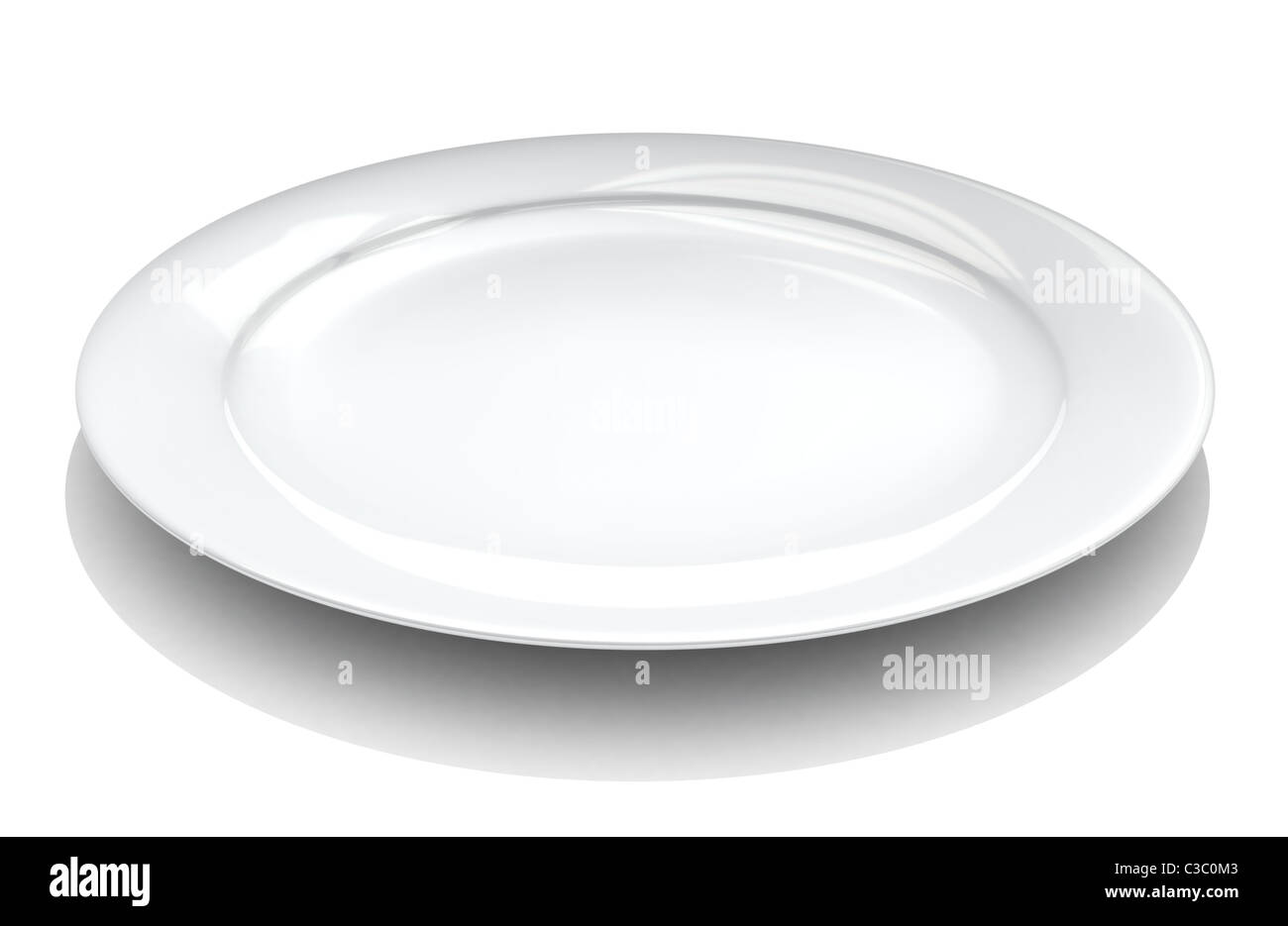 Dish isolated on white background Stock Photo - Alamy