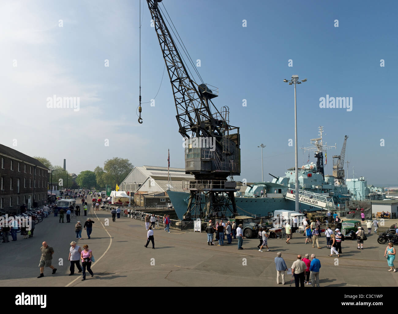 Chatham Historic Dockyard. Photo by Gordon Scammell Stock Photo - Alamy