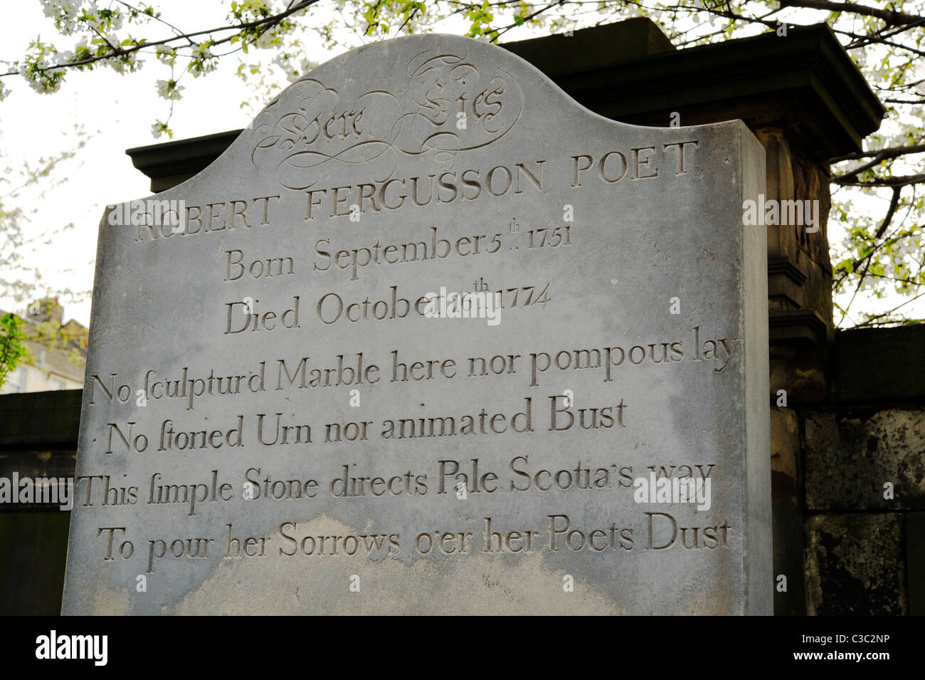 Canongate church cemetery hi-res stock photography and images - Alamy