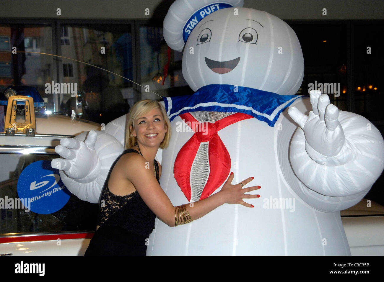 Cat Cubie 'Ghostbusters' Blu-ray VIP screening at Soho Hotel London ...