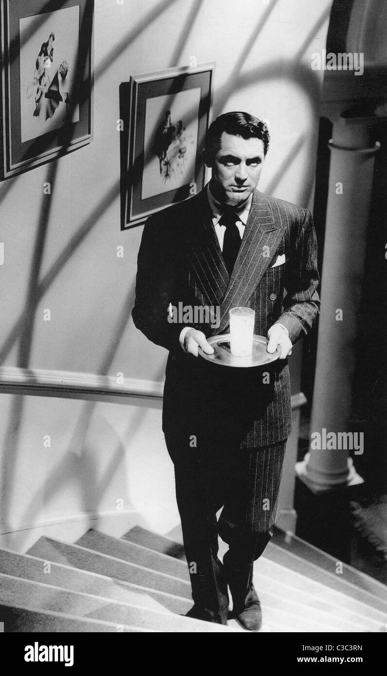 SUSPICION 1941 RKO film with Cary Grant directed by Alfred Hitchcock ...