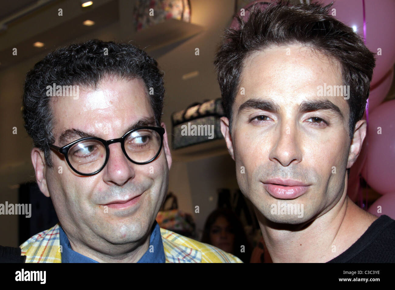 Michael Musto and Michael Lukas Paper Magazine and Le Sportsac ...
