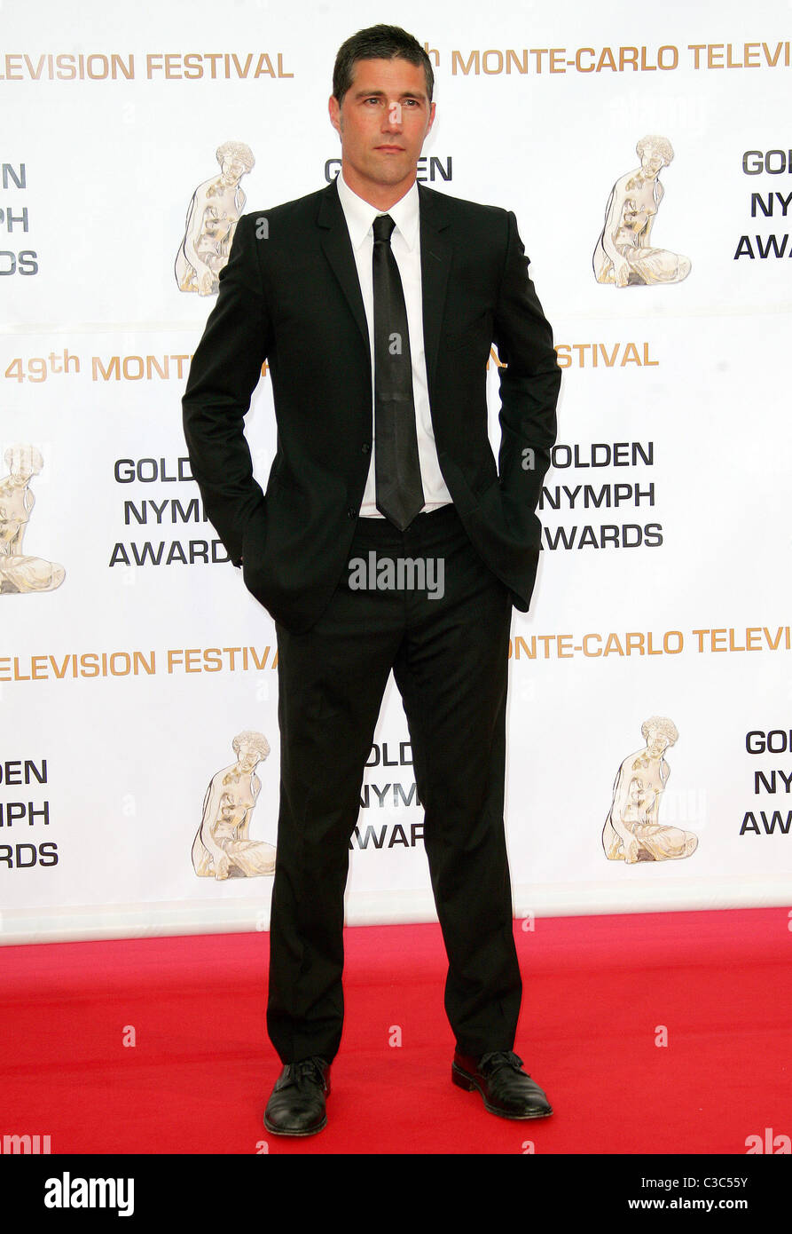 Matthew Fox Monte Carlo Television Festival 2009 - Closing Ceremony ...