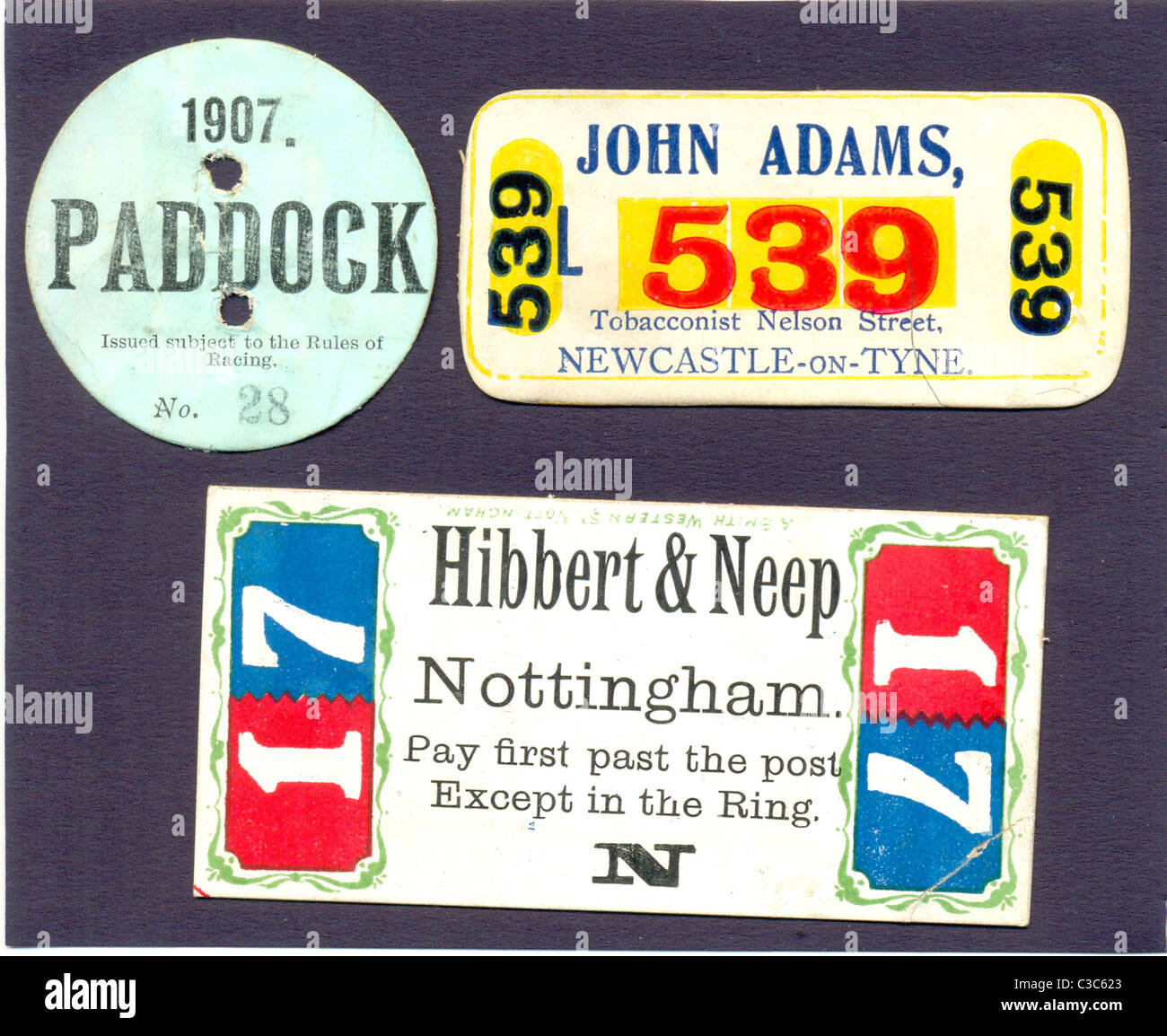 Horse racing betting vintage hi-res stock photography and images - Alamy