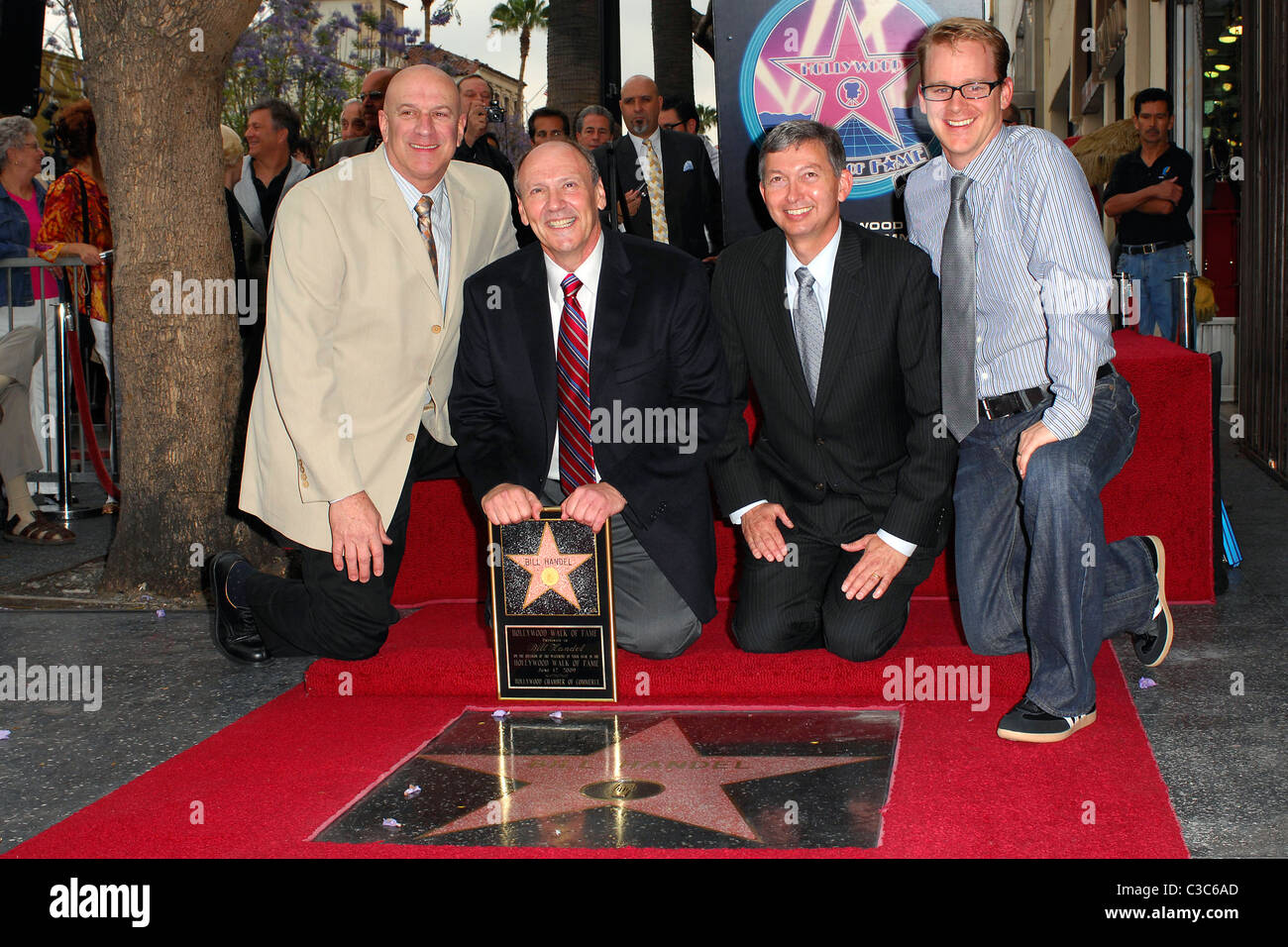 Rich Marotta, Bill Handel, Gary Hoffman KFI/640 AM's Bill Handel gets a ...