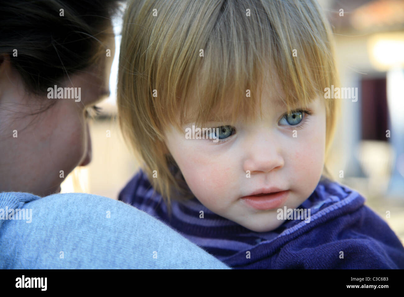 Female child being carried hi-res stock photography and images - Alamy