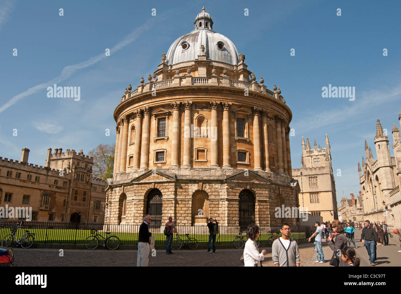 Radcliffe Camera, circular library designed by James Gibbs, Radcliffe ...