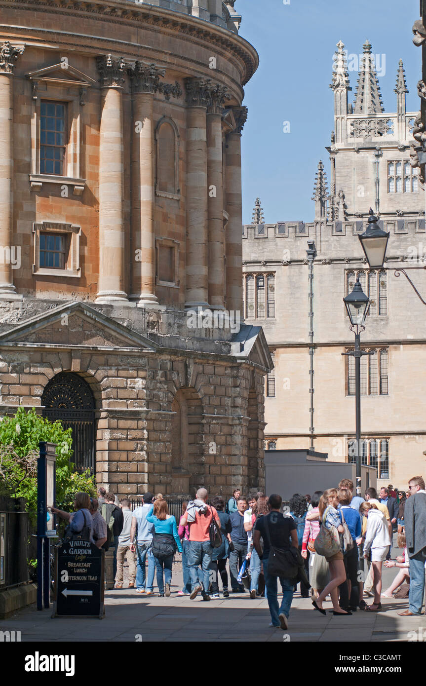 Radcliffe Camera, circular library designed by James Gibbs, Radcliffe ...