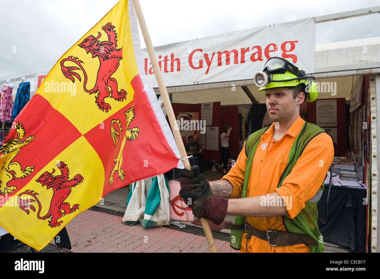 Owain glyndwr flag hi-res stock photography and images - Alamy