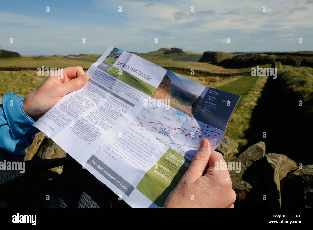 Northumberland map hi-res stock photography and images - Alamy