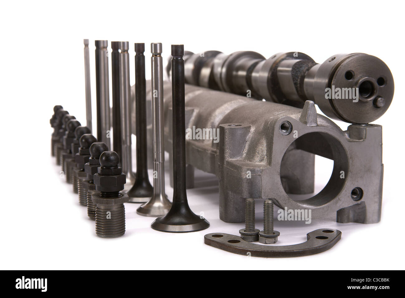 New details for repair of the engine. Cam-shaft of the engine in ...