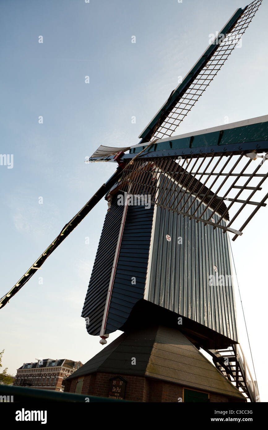 windmill -Delft, Netherland Stock Photo - Alamy